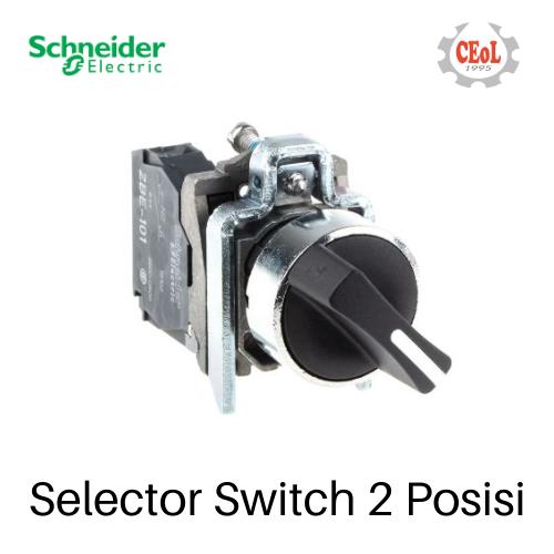 Jual Selector switch 2posisi modular type metal / besi Schneider ...