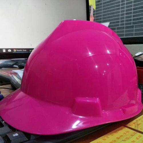 Jual Helm Safety PINK Proyek Arrow Head Komplit Helm Aplus pink MURAH ...