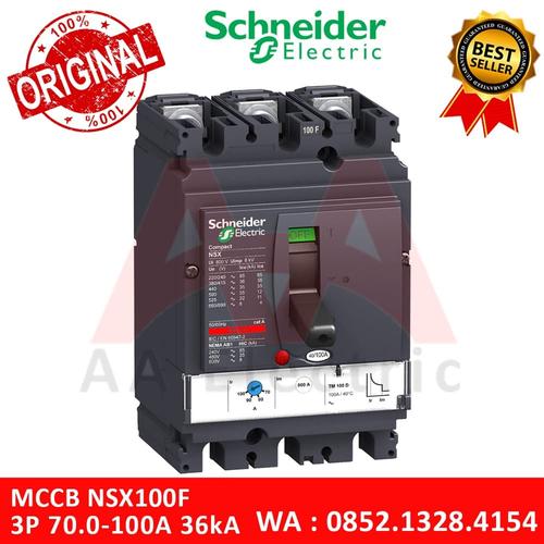 Jual MCCB NSX100F 3P 100A 36kA Compact NSX Schneider - Jakarta Pusat - AA Electric Online ...
