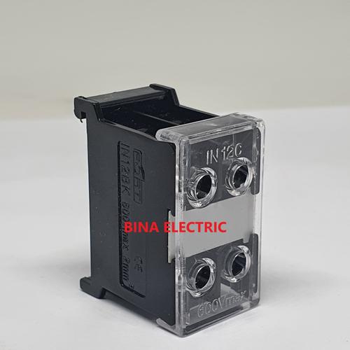 Jual Terminal Block IN12 2P 20A / Terminal Blok Type IN12 IN 12 2P 20A ...