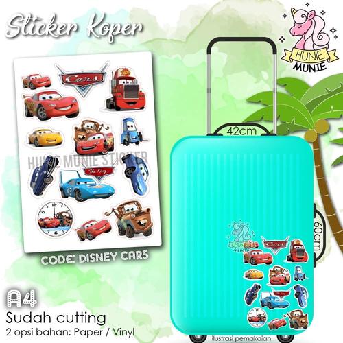 Jual Sticker Koper - Disney Cars - Stiker - Glossy - Kab. Sidoarjo ...