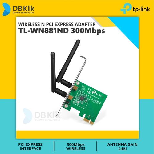 Jual Wireless N PCI Express Adapter TP Link TL-WN881ND 300Mbps TL ...
