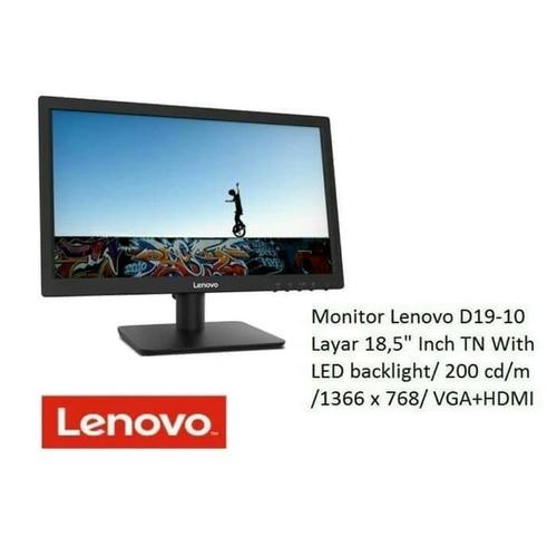 Jual Monitor LENOVO D19-10 18.5-inch WLED - Buble Packaging - Jakarta Pusat - SUKSES MANDIRI ...