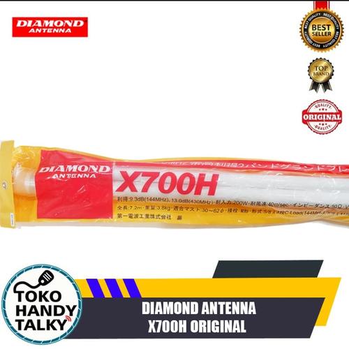 Jual Antena Diamond X700H X 700H Dualband Antenna Base Rig Rumah ...