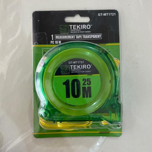 Jual Meteran 10 Meter Tekiro/Meteran Transparan 10 Meter Tekiro - Kota ...