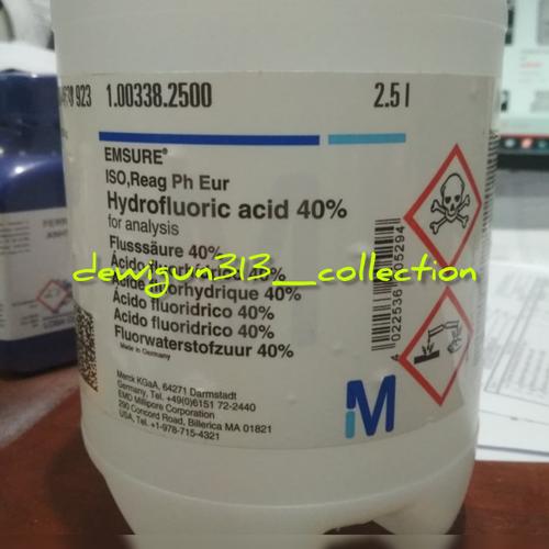 Jual Hydroflouric Acid 40% for Analysis Merck - Kota Depok - LAB CHEM ...