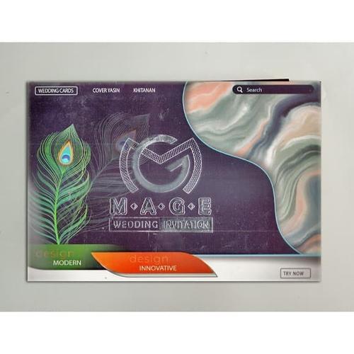 Jual katalog undangan merk mage berisi 14 contoh undangan mage 1-14 ...