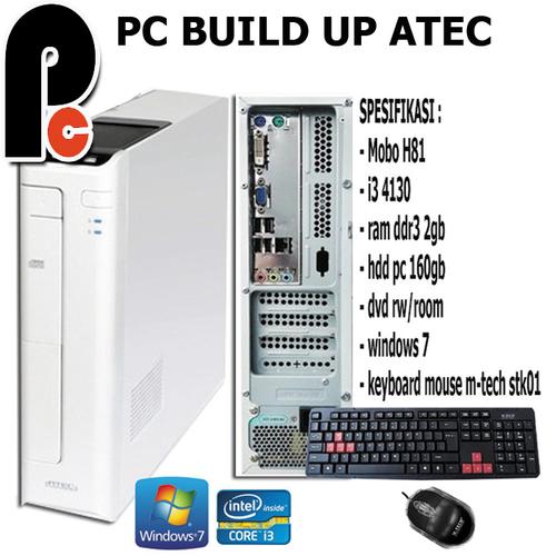 Jual PC KOMPUTER BUILT UP ATEC 13 HASWELL SOKET 1150 OFFICE SEKOLAH - 0 ...