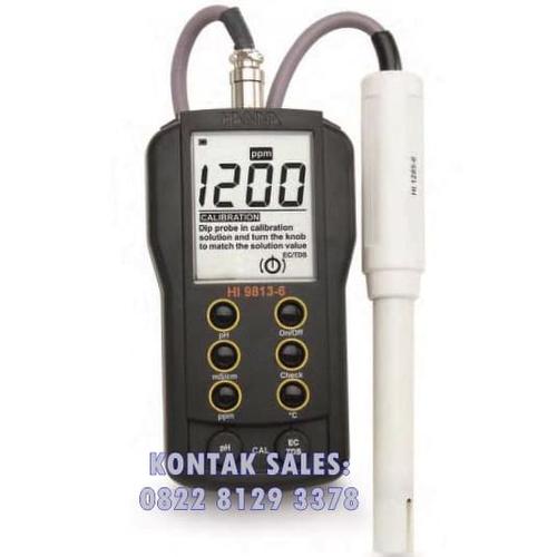 Jual HI9813-5 • HI9813-6 pH/EC/TDS/Temperature Portable Meter - Jakarta ...