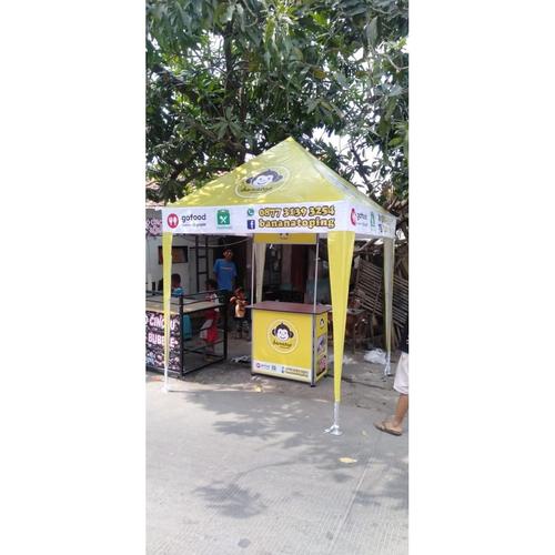 Jual booth portable meja jualan meja promosi gratis logo branding ...