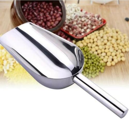 Jual Sekop Es Batu Stainless 24cm/ Ice Scoop Stainless/ Sekop Serbaguna ...