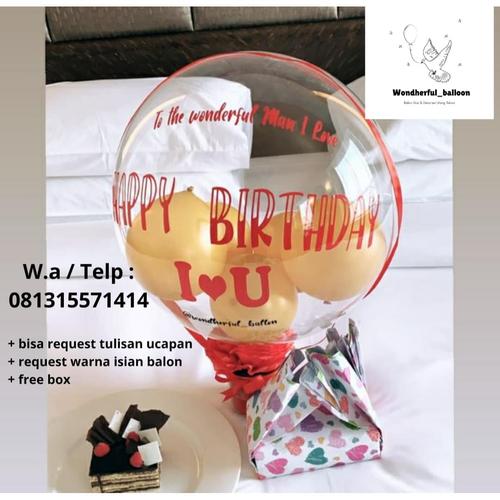 Jual Balon box / balon gas / balon surprise - Jakarta Selatan - Balon ...