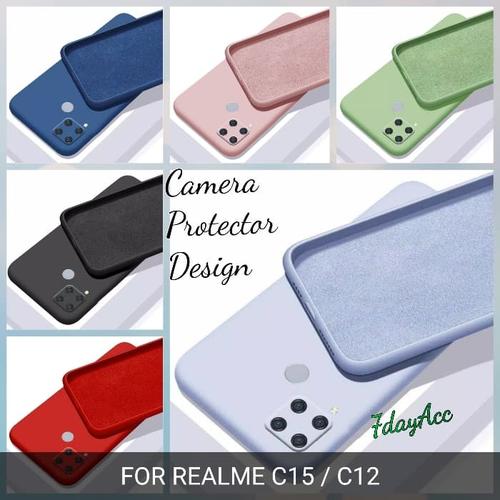 Jual REALME C15 / C12 SOFTCASE CANDY SILIKON CASE BAHAN LENTUR SOFT ...