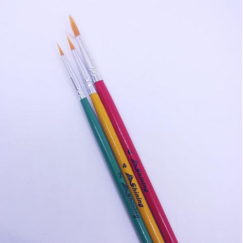 Promo Shining Kuas Gambar/Lukis-Paint brush set 251-B (set 3) no. 2,4,6 ...
