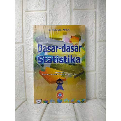 Jual ORIGINAL Dasar-dasar Statistika Riduwan. ALFABETA - Kota Bandung - BukuKami | Tokopedia