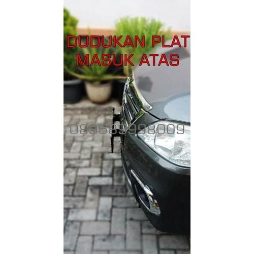 Jual Dudukan Plat Nomor. Tatakan Plat nomor Model sisip. Aparat ...