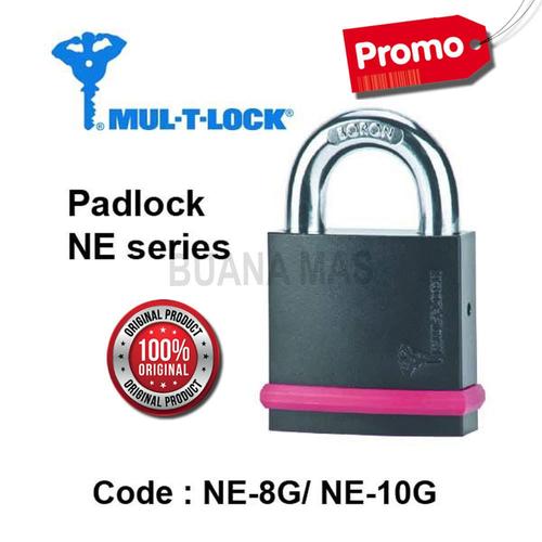 Jual GEMBOK MULTLOCK / MULTLOCK PADLOCK NE SERIES ORIGINAL - NE-10G ...