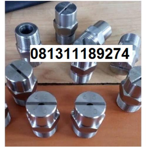 Jual Nozzle V jet Stainless Steel - water flat fan Vee Jet spray nozzle ...