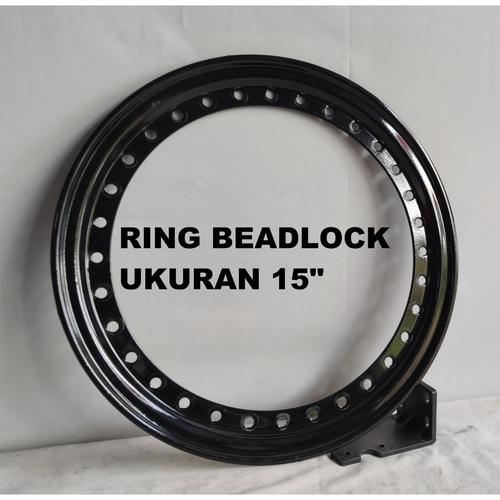 Jual RING VELG BEADLOCK STEEL / BESI UKURAN 15 INCI HITAM / BLACK ...