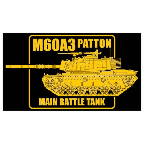 Jual M60A3 Patton Main Battle Tank Reactive Armoured Square Cutting ...
