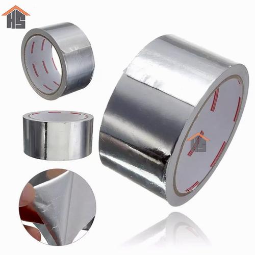 Jual ALUMINIUM FOIL TAPE ISOLASI LAKBAN TAHAN PANAS UKURAN 7,5CM - Kab ...