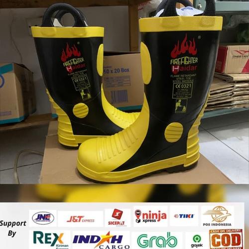 Jual Sepatu Pemadam Kebakaran / Safety boot pemadam kebakaran - Jakarta ...