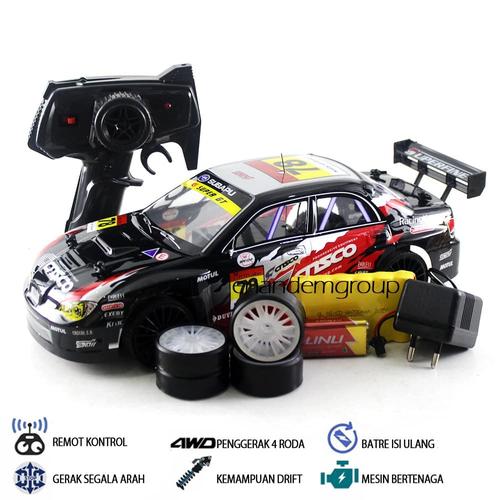 Jual Mainan Mobil Remot Kontrol RC Drift Super Turbo - Merah - Jakarta ...