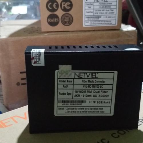 Jual Media Converter Netviel NVL-MC-MM100-SC - Kota Cilegon - UVcom ...