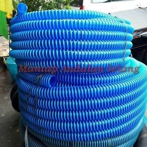 Jual Selang Hisap Spiral Pompa Irigasi 3 inci Per Meter biru - Kota ...