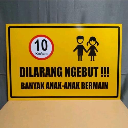 Jual Plat Rambu Peringatan DILARANG NGEBUT 60x40 CM - Jakarta Barat ... Jual Plat Rambu Peringatan DILARANG NGEBUT 60x40 CM - Jakarta Barat ...