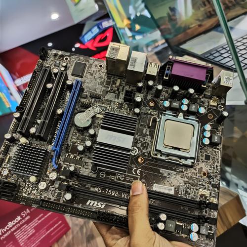 Jual PAKETAN MURAH MOTHERBOARD MSI G41 SOKET 775 PROCE DUAL CORE ...