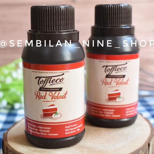 Jual Toffieco Pasta RED VELVET 100 Gram Perisa Pewarna Red Velvet ...