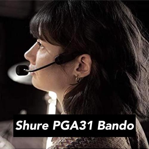 Jual Shure PGA31 PGA 31 Headset Condenser Microphone Model Bando ...