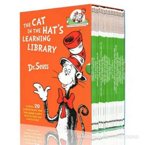 Jual The Cat In The Hat's Learning Library Set ( 20 books) - Jakarta ...