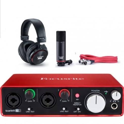 Jual Focusrite Scarlett 2i2 Studio 3rd Gen - USB Audio Interface Bundle ...
