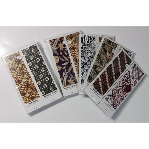 Jual BATIK BOOKMARK - PEMBATAS BUKU BATIK ISI 30 LEMBAR - Kota ...