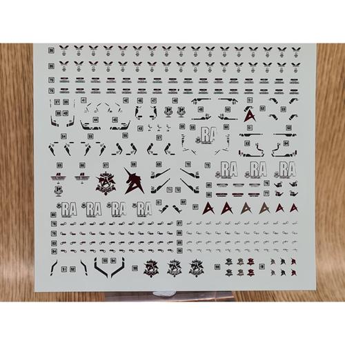 Jual Water Decal RG 1/144 Nu Ver.Ka Metalic Color DL Model RG35 - Kota ...
