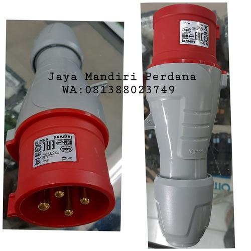 Jual Straight Plug LEGRAND 32A 3P 3P+E 380-415V 50/60Hz Tempra PRO IP.44 ORI,MOHON CEK STOCK ...