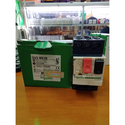 Jual Motor Circuit Breaker GV2ME08 Schneider Elektrik - TYPE BARU HITAM ...