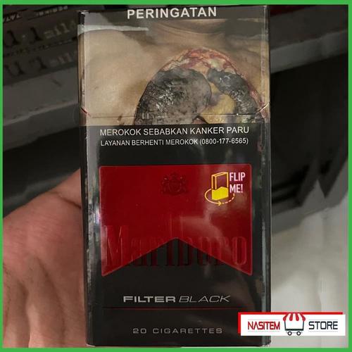 Jual ROKOK MARLBORO FILTER BLACK - 1 BUNGKUS ISI 20 BATANG - Jakarta ...