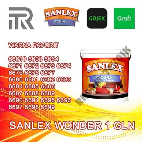 Jual Cat Tembok Sanlex Wonder 5kg galon - Kota Bandung - ragam teknik ...