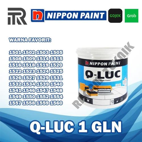 Jual Qluc Q-Luc Kiluk Kiluq Cat Tembok Warna Nippon Paint 5 kg galon ...