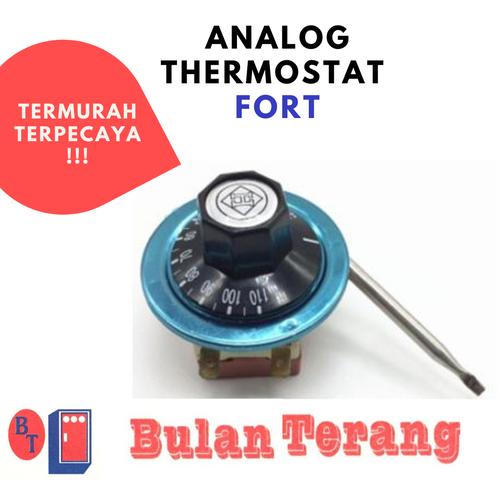 Jual ANALOG THERMOSTAT FORT FTC110/FTC300 contact NO+NC max. 16A ...