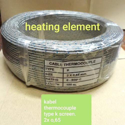Jual kabel thermocouple/thermocouple wire type k screen - Jakarta Barat ...