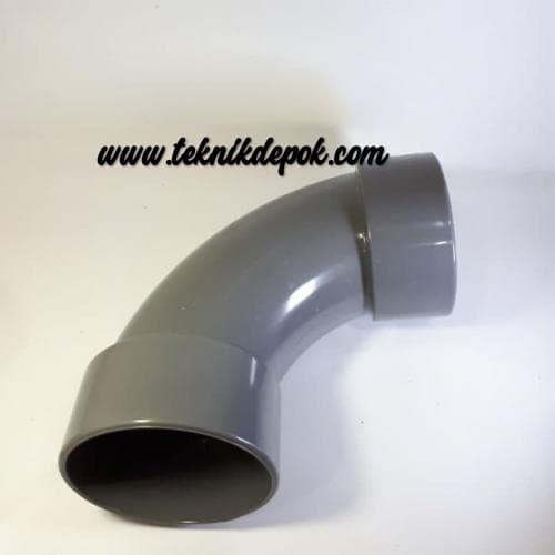 Jual Large Radius Elbow D Rucika 1.5 Inchi Long Boch Fitting Pipa PVC ...