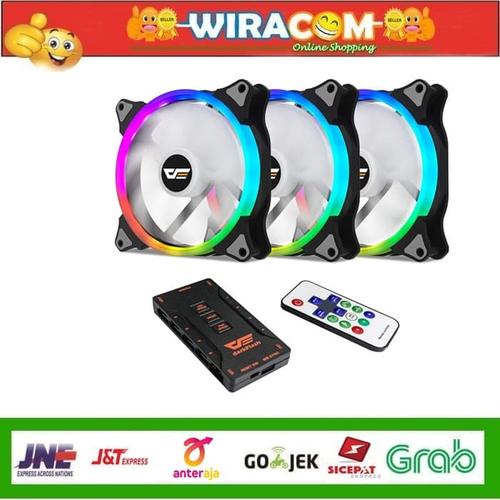 Jual Aigo darkflash CS140 3-in-1 RGB PC Case LED Cooling Fan Casing - Jakarta Selatan - wiracom ...