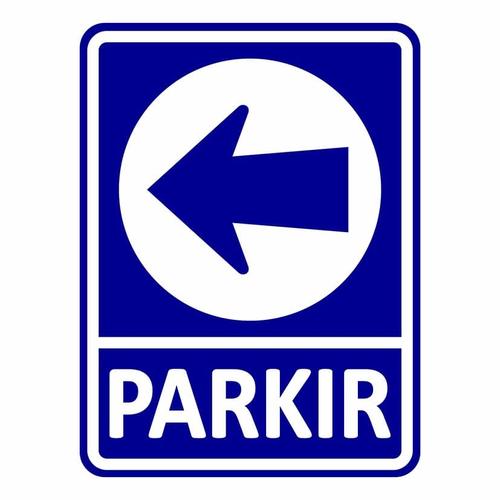Promo Rambu Plang Petunjuk Parkir 45cm x 60cm Plat Alumunium - Kota ...