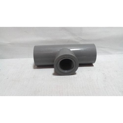 Jual SAMBUNGAN PIPA PVC OVER SOK MODEL T DARI SOK 3/4 KE DRAT DALAM 1/2 ...