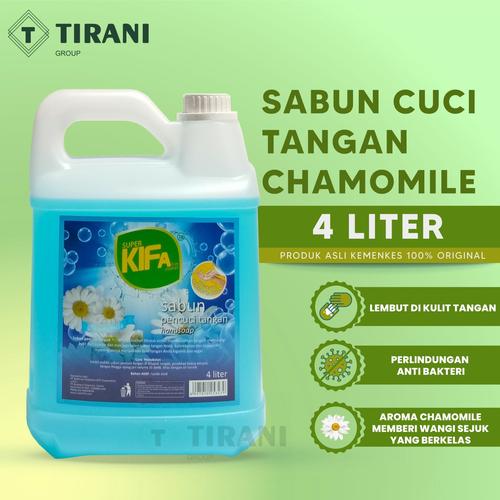 Jual Sabun Cuci Tangan 4 Liter / Hand Soap SUper KIFA Chamomile - Kab ...