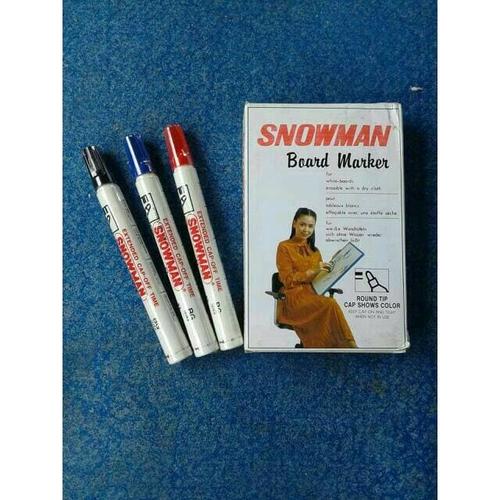 Jual SPIDOL SNOWMAN WHITEBOARD BG-12 / SNOWMAN SPIDOL WHITEBOARD - Biru ...